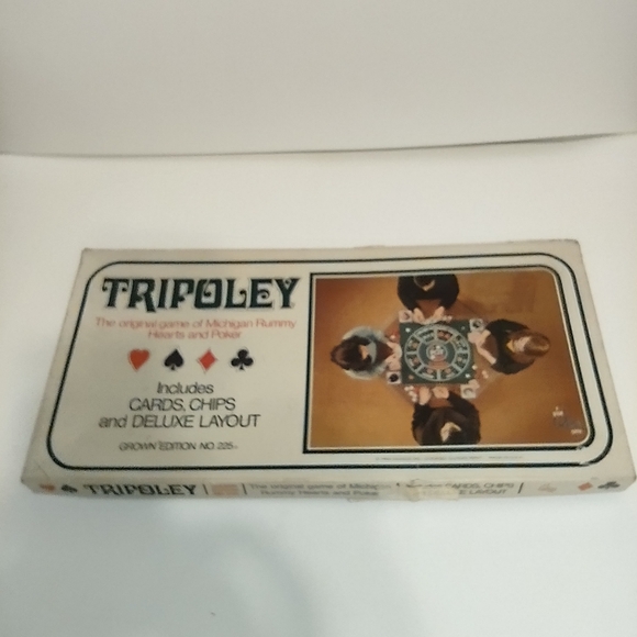 Source Unknown | Toys | Vintage 969 Tripoley Grown Edition No 225 Board ...
